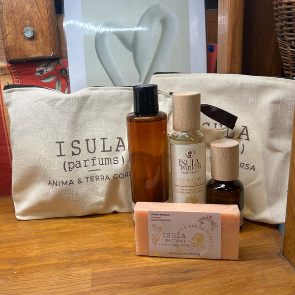 Coffret cadeau voyage de Isula Parfums - Casa Vecchia